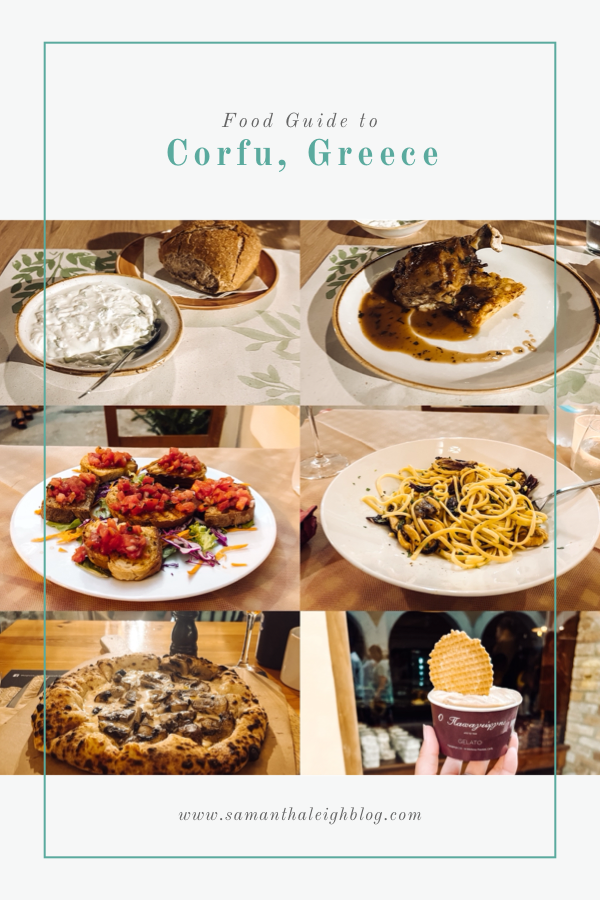 Food Guide to Corfu, Greece - Samantha Leigh Blog